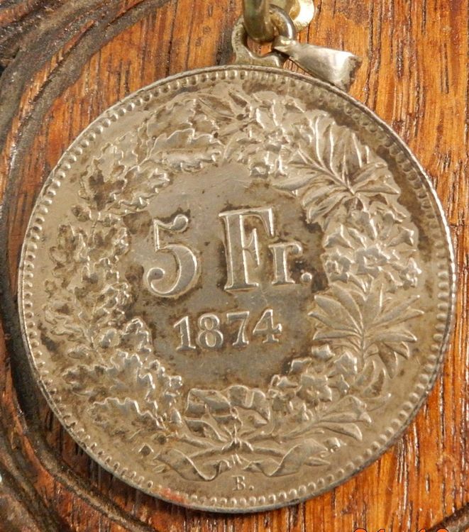 5-liber Fünf-Franken 1874, Silber (Gebraucht) in Utzenstorf für CHF 105 ...