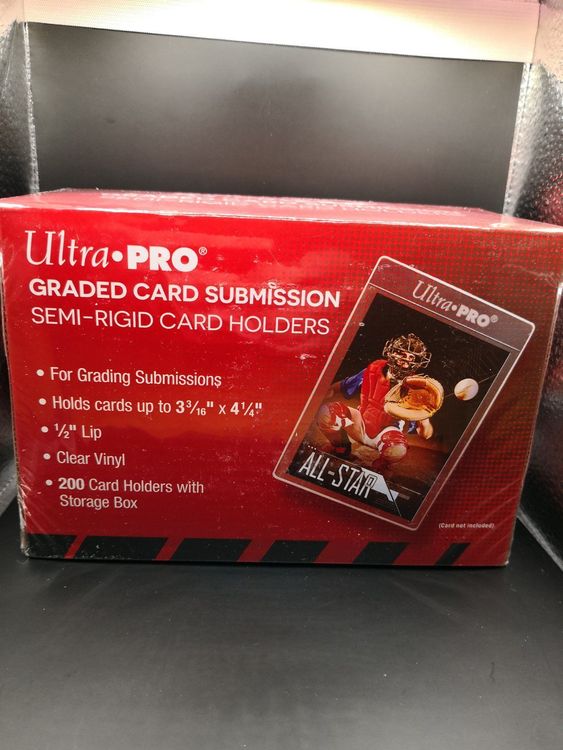 Ultra Pro Grades Card Semi Rigid Card Holders 200 Stück (Neu und ...