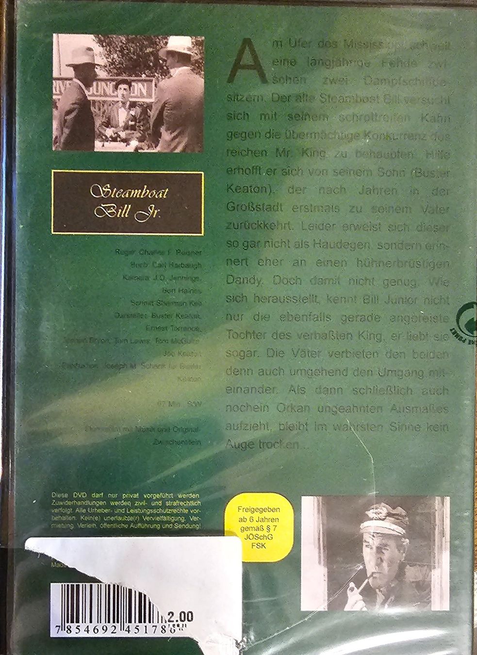 Buster Keaton - Steamboat Bill Jr. (Neu und originalverpackt) in Wahlen ...