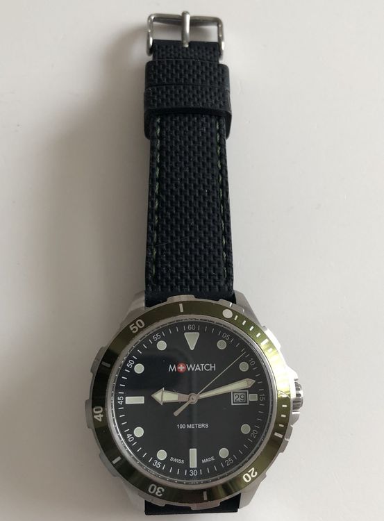 M-Watch Aqua Steel von Mondaine 42mm | Kaufen auf Ricardo