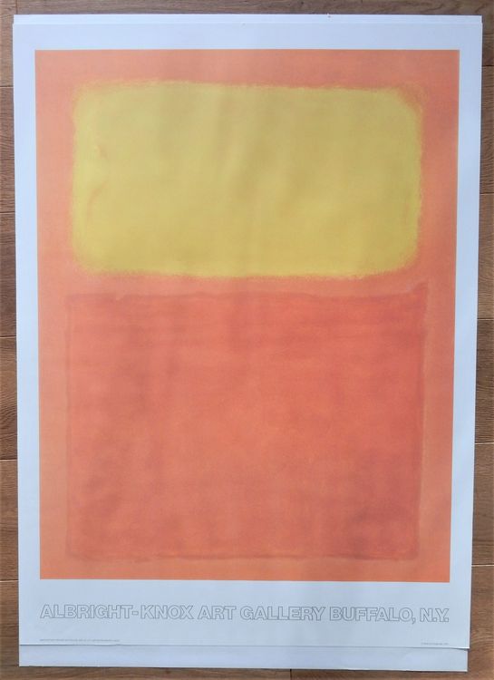 Plakat "Mark Rothko" - Art Gallery Buffalo, N.Y. - 1975! | Kaufen auf ...