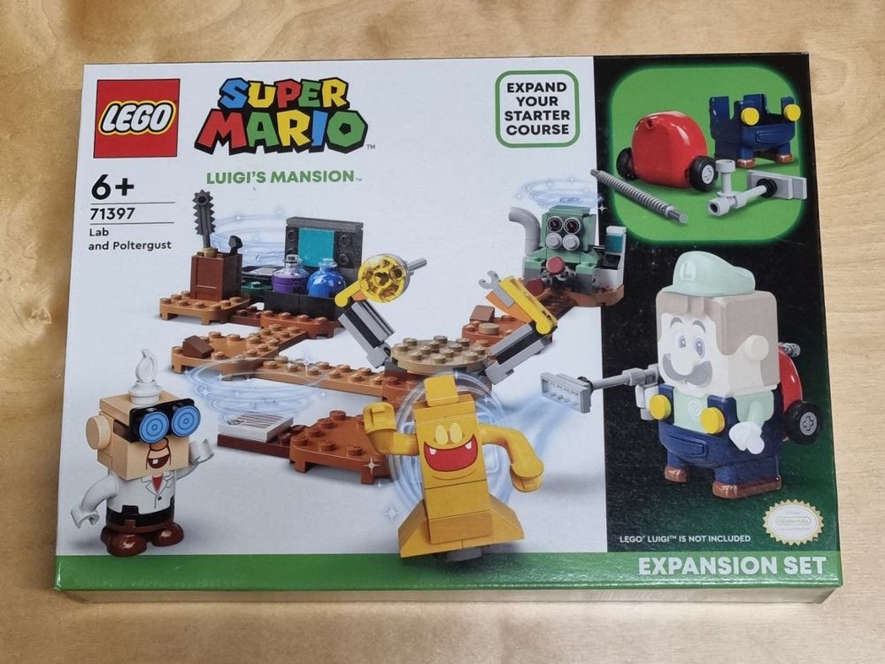 LEGO Super Mario 71397 Lab and Poltergust - Expansion Set | Kaufen auf ...