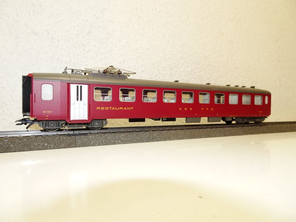 Märklin Personenwagen Restaurant SBB WR 10121 HO (8) (Gebraucht) in Luzern für CHF 30.9 – mit ...