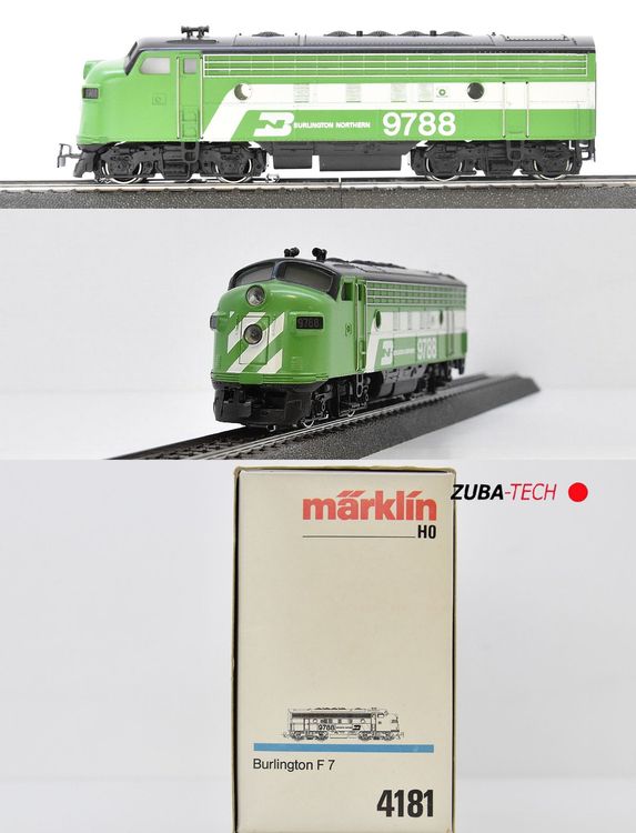 Märklin 4181 Diesellok EMD F7 BN H0 WS Dummy mit OVP (D'occasion) à St. Gallen pour CHF 37 ...