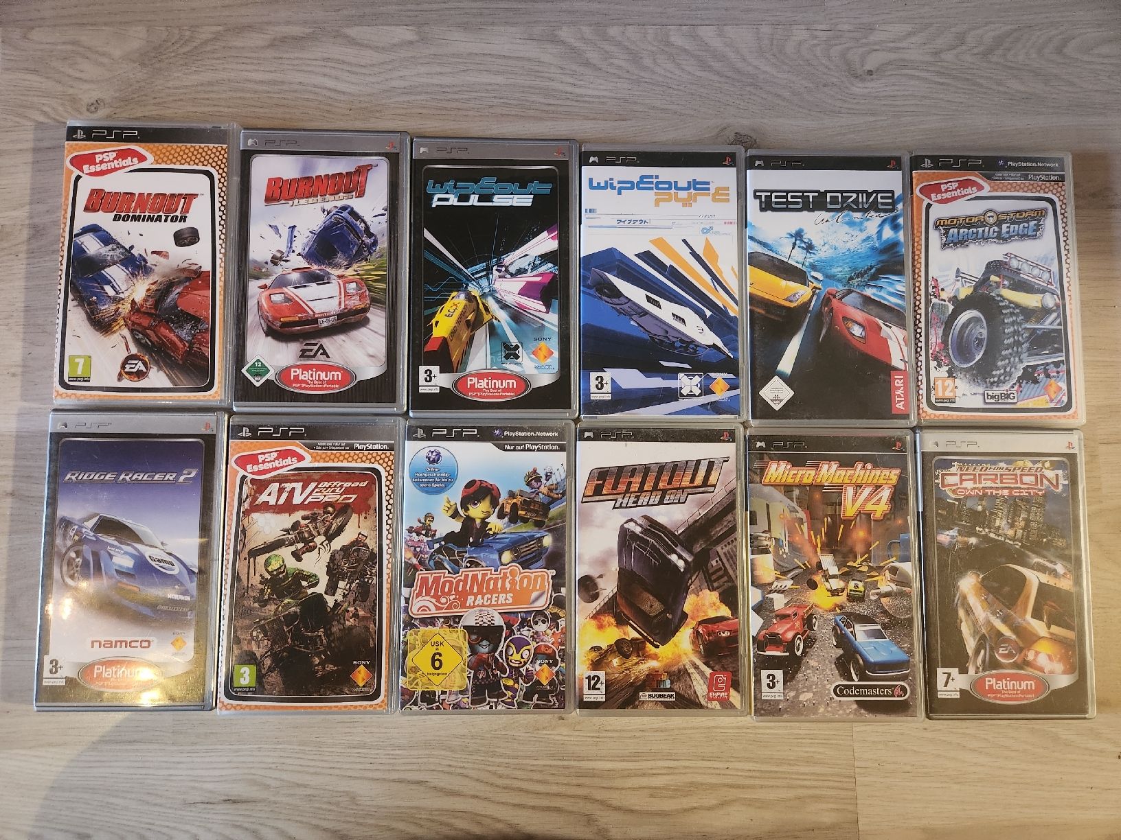 PSP Arcade-Racer Set (12) - ab 1 Fr (Gebraucht) in Tafers für CHF 21 ...