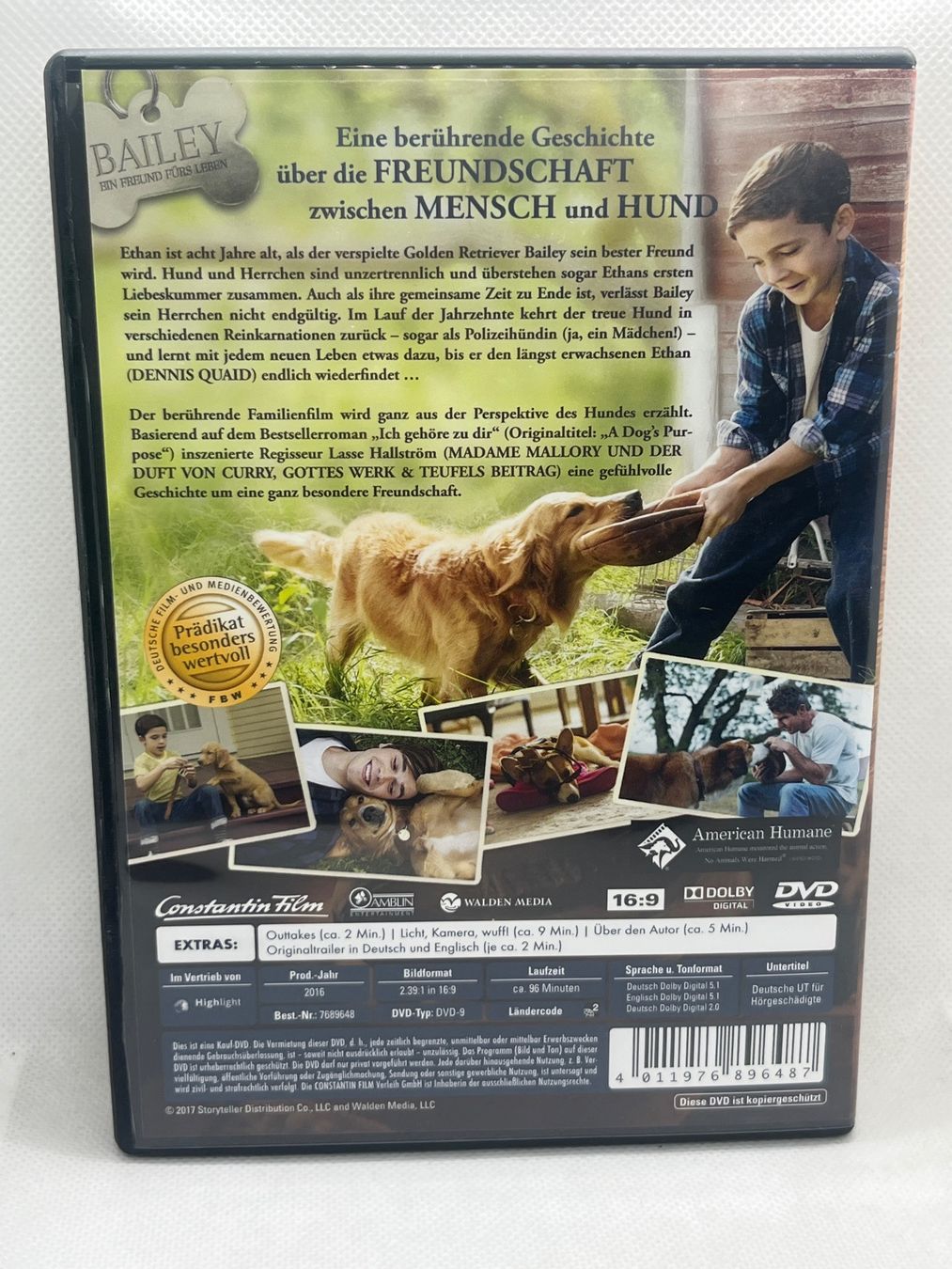 Bailey - Ein Freund fürs Leben DVD (Gebraucht) in Hinterkappelen für ...