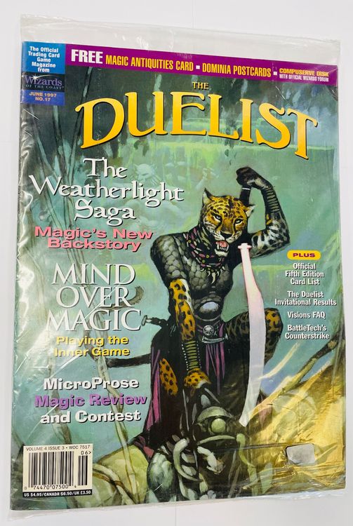 DUELIST The Official Trading Card Game Magazine from Wizards (Neu und ...