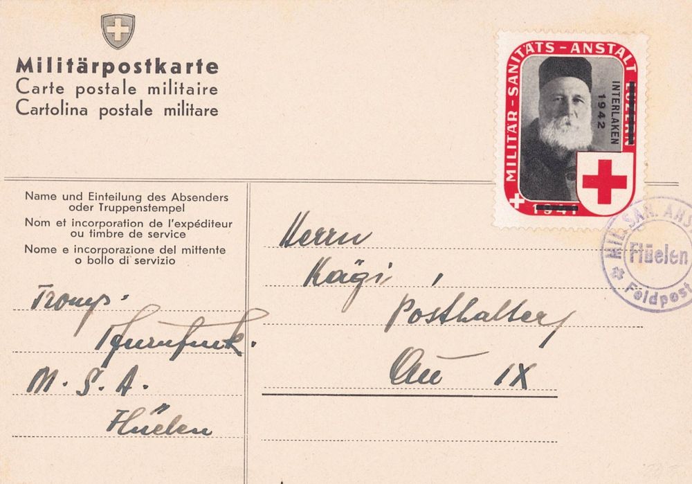 Feldpost mit ...... Interlaken 1942 | Kaufen auf Ricardo