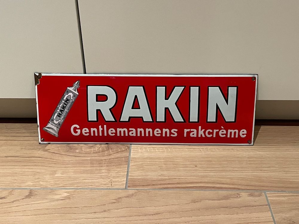 Rakin Emailschild um 1920 (Gebraucht) in Bubikon für CHF 122 – mit ...