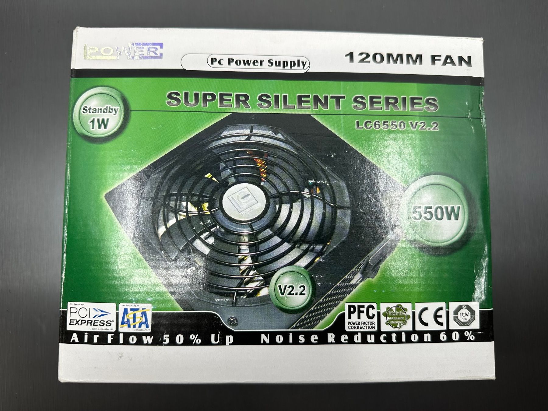 PC Lüfter, Silent, 550W Power Suply LC 6550 V2.2 (Gebraucht) in Arisdorf für CHF 30 – mit ...