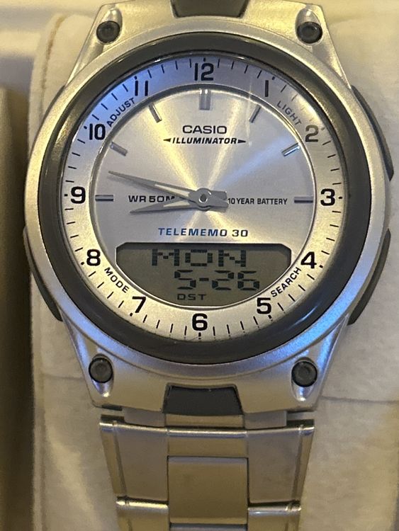 Casio Telememo 30 Vintage Uhr, Top Zustand, Rarität! (52) | Kaufen auf ...