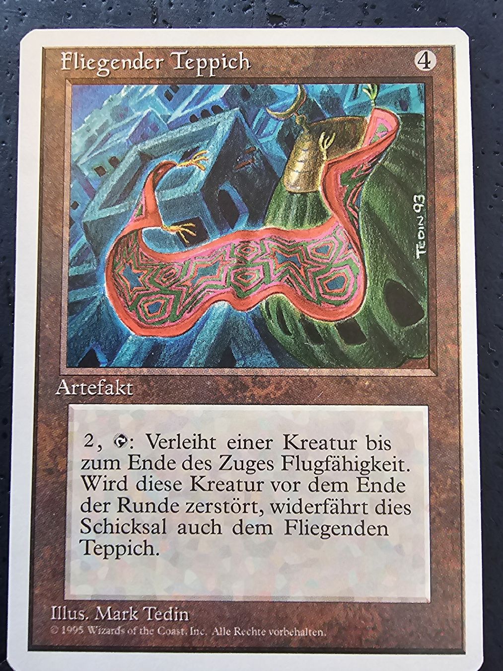 Magic the Gathering - Fliegender Teppich - (Gebraucht) in Wisen SO für ...