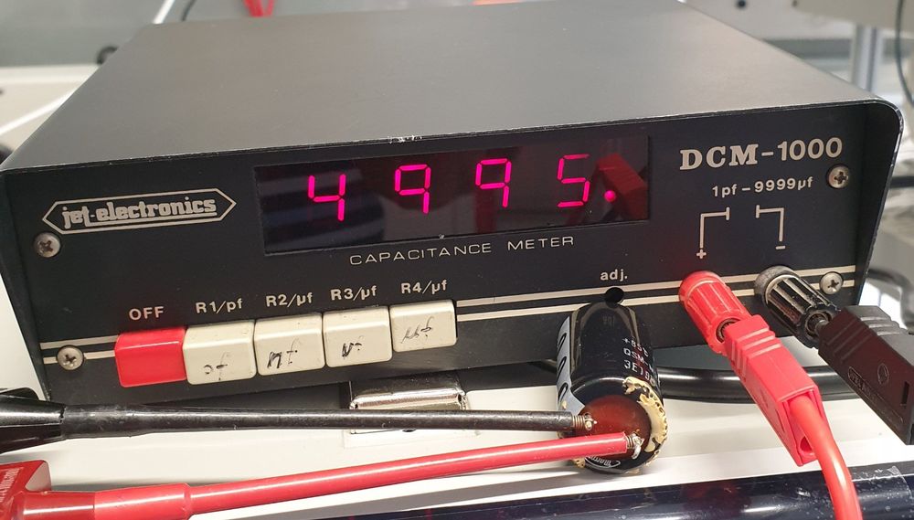 Kapazitätsmessgerät DCM-1000 1pF-9999uF mit Powersupply 12V | Kaufen ...
