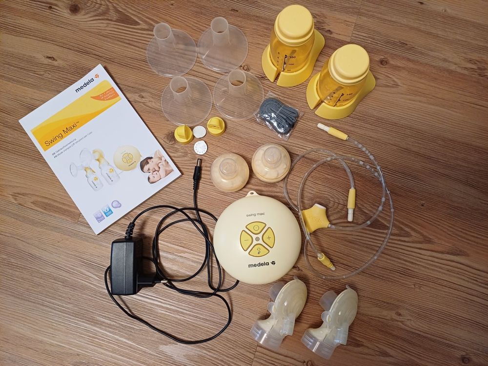 Medela Swing Maxi Doppelpumpe plus Einfrierbeutel | Kaufen auf Ricardo