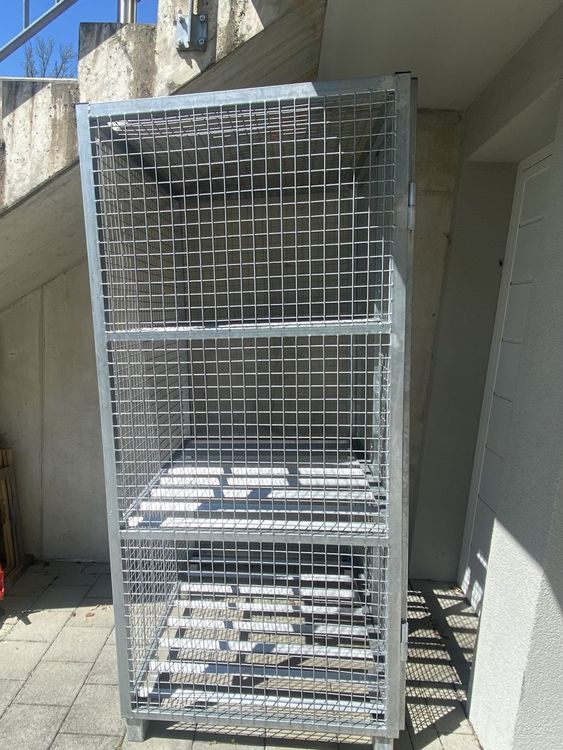 Gitterbox, Metallregal Verzinkt (Neu (gemäss Beschreibung)) in Schlatt ...