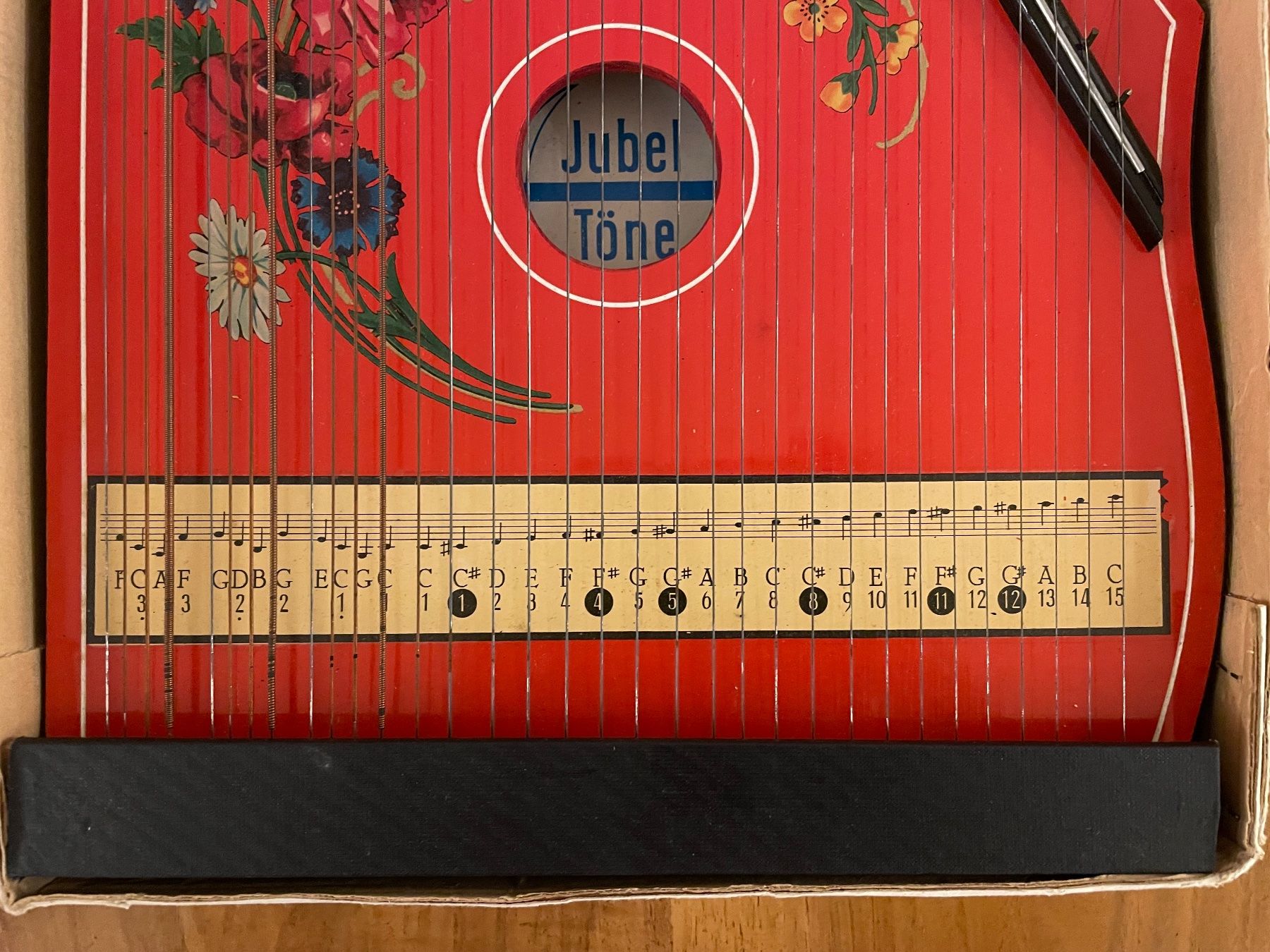 Vintage Jubel Töne Kinderzither, rotorange (Gebraucht) in Winterthur ...
