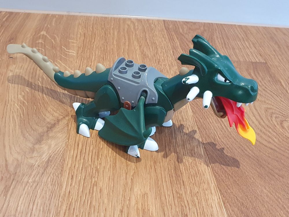 Lego Duplo grüner Drachen Ritter Burg | Kaufen auf Ricardo