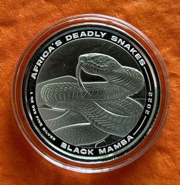 1 Unze Congo Black Mamba 2022 (Neu (gemäss Beschreibung)) in ...