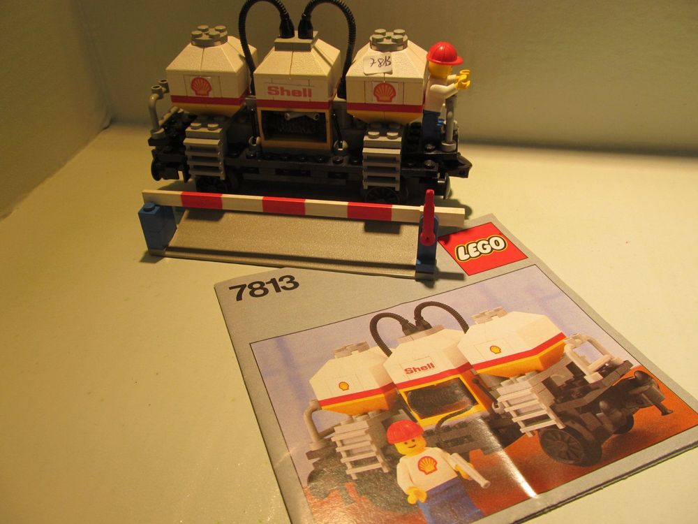 LEGO 7813 SHELL - TANKWAGEN EISENBAHN MIT BAHNÜBERGANG | Kaufen auf Ricardo