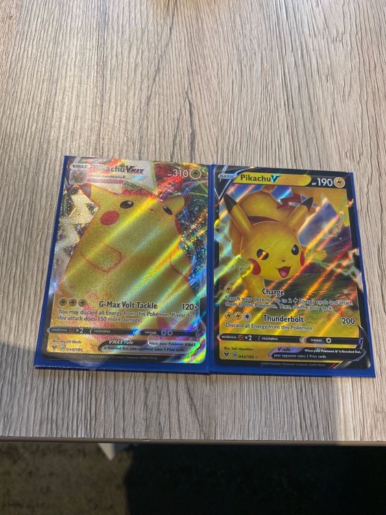 Pokemon Pikachu VMAX Pikachu V Englisch | Kaufen auf Ricardo
