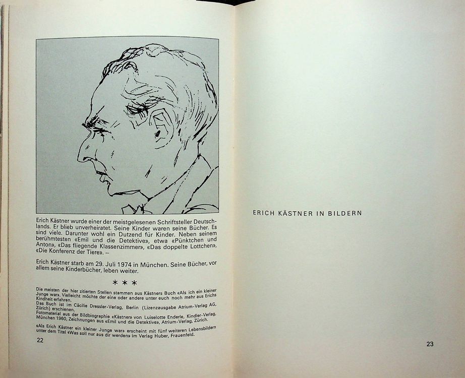 SJW 1378 Max Bolliger Als E. Kästner ein kleiner Junge war (Gebraucht ...