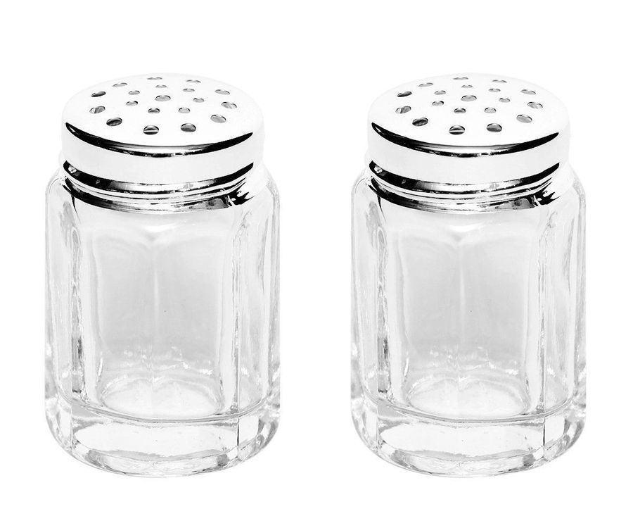Mini Salzstreuer Glas Feinsilber Gewürze (Neu und originalverpackt) in ...