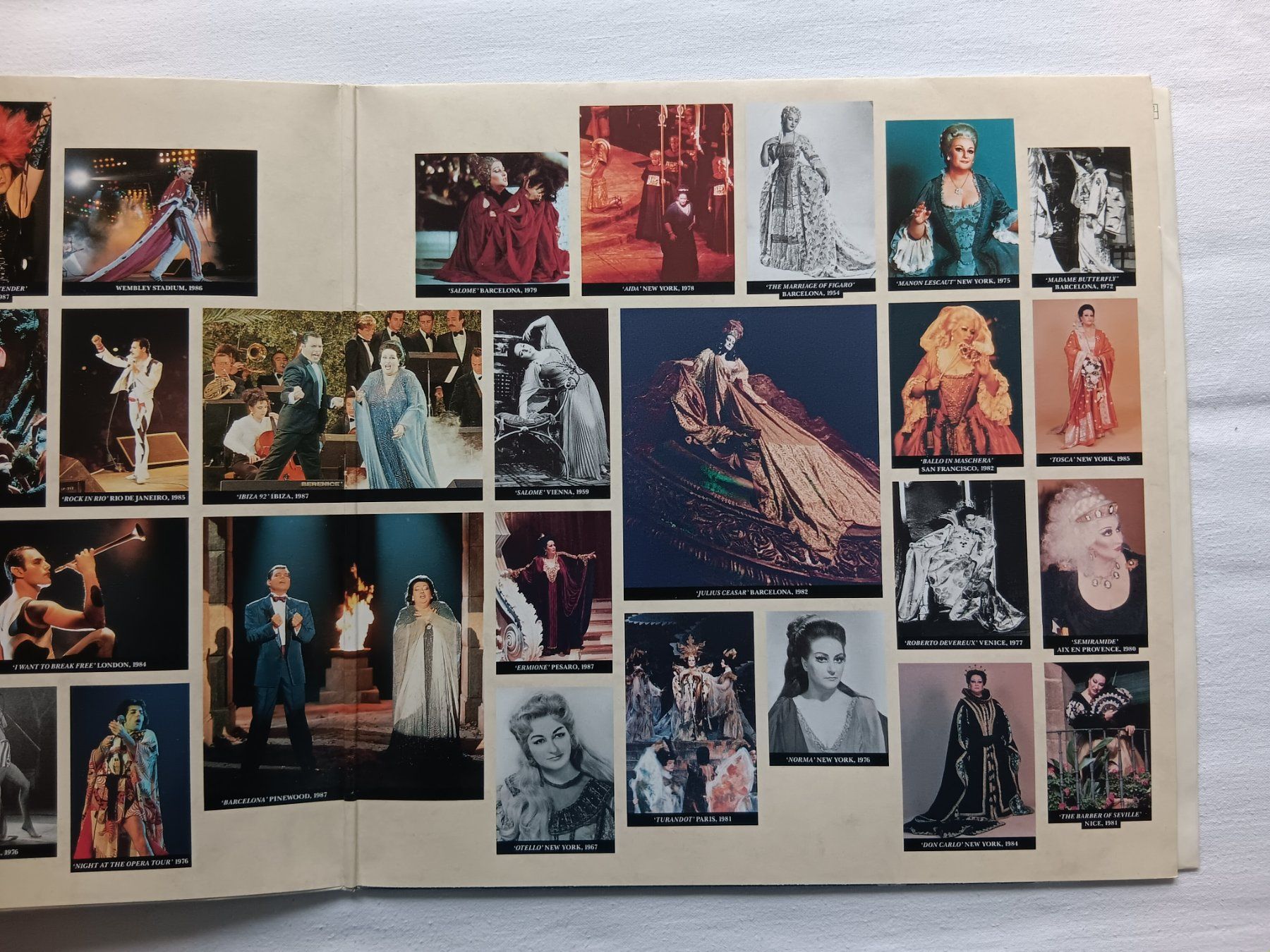 LP Freddie Mercury & Montserrat Caballé, Barcelona, 1988 (Gebraucht) in ...