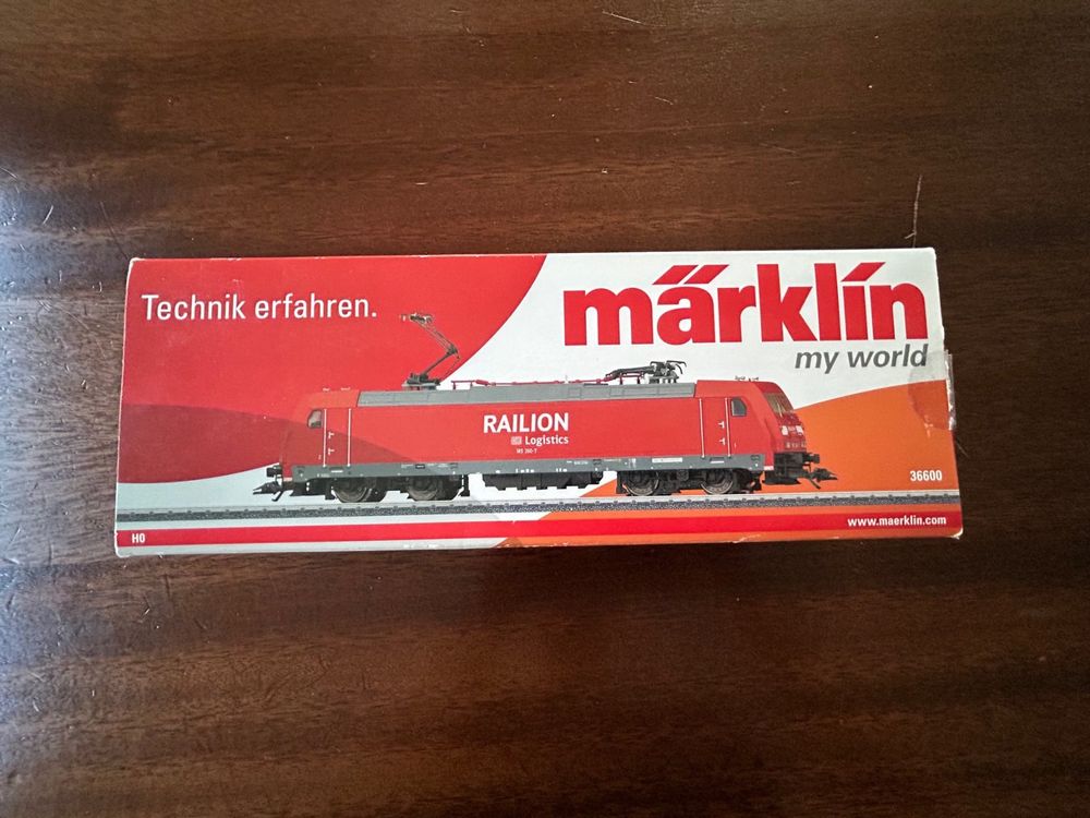 Märklin Elektrolokomotive 36600 - HO, WS, digital (Gebraucht) in ...