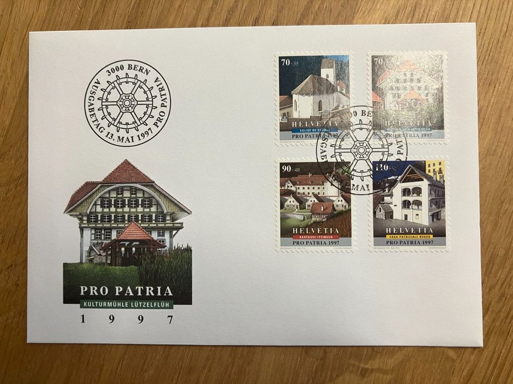 Ersttagesbrief Pro Patria 1997 (Gebraucht) in Luzern für CHF 1 – mit Lieferung auf Ricardo kaufen