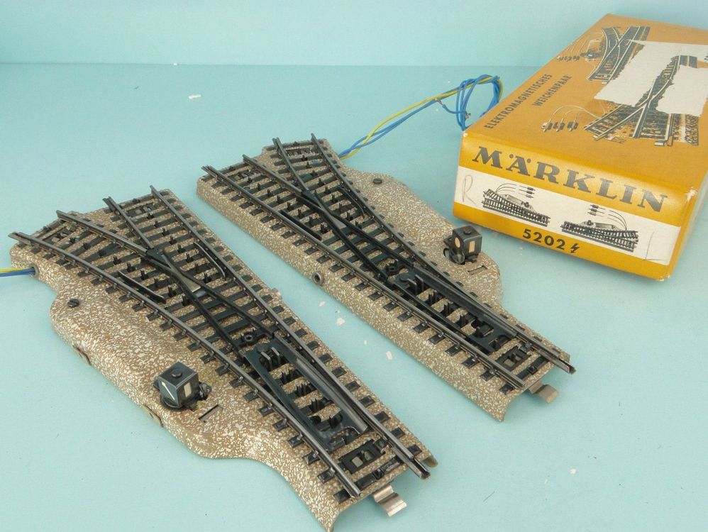 Märklin 5202 elektr. Weichenpaar | Kaufen auf Ricardo