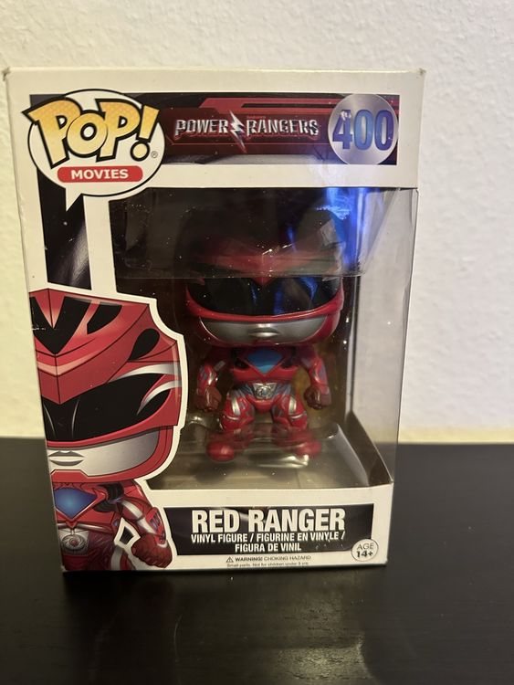 Figurine Funko Pop! Red Ranger 400 Power Rangers (Neu (gemäss ...