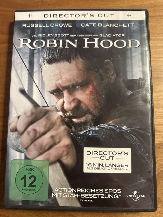 Robin Hood DVD Director's Cut FSK12 (Gebraucht) in Niederrohrdorf für ...
