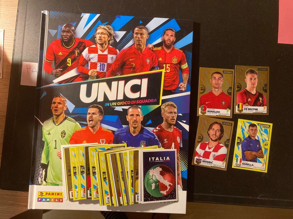 Set komplett UNICI Panini 2020 + Album Hardcover Neu!! | Kaufen auf Ricardo
