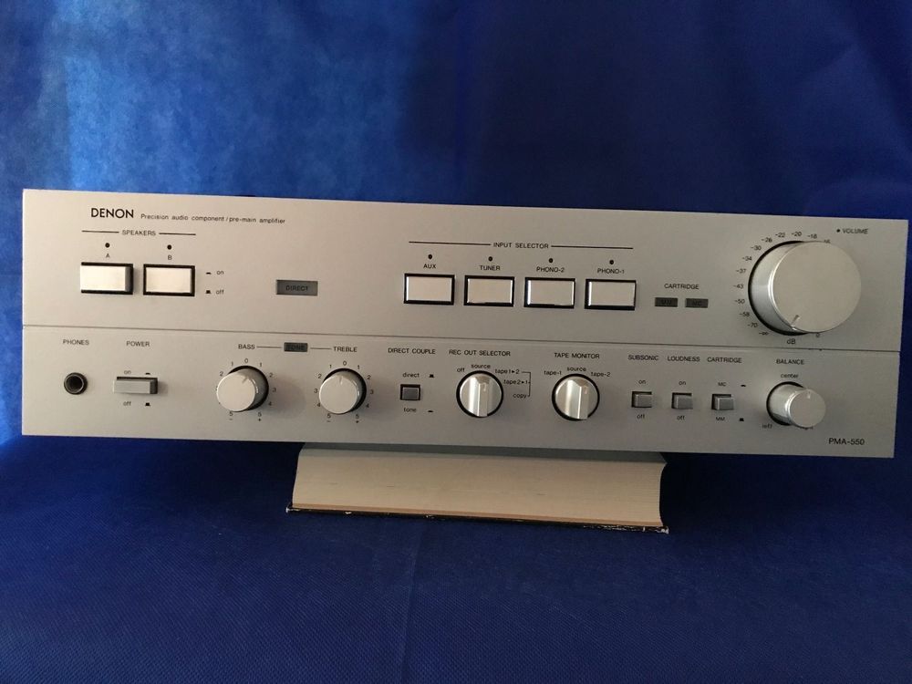 Denon PMA-550 Vollverstärker (D'occasion) à Aesch BL pour CHF 75 – avec ...