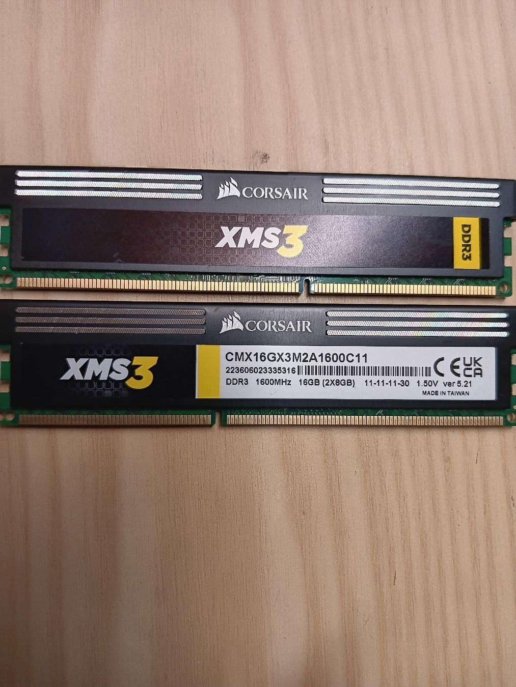 Corsair XMS3 DDR3 16GB (2x8GB) RAM Kit (Gebraucht) in Stabio für CHF 40 ...