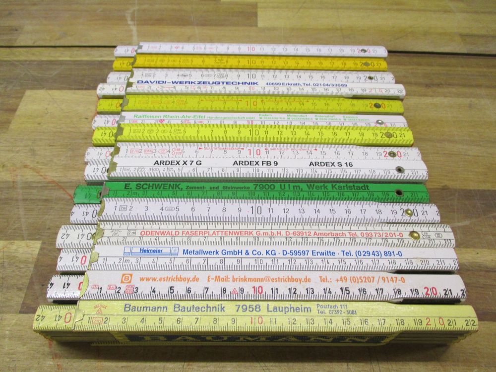 Doppelmeter Zollstock 2 Meter 15 Stück | Kaufen auf Ricardo