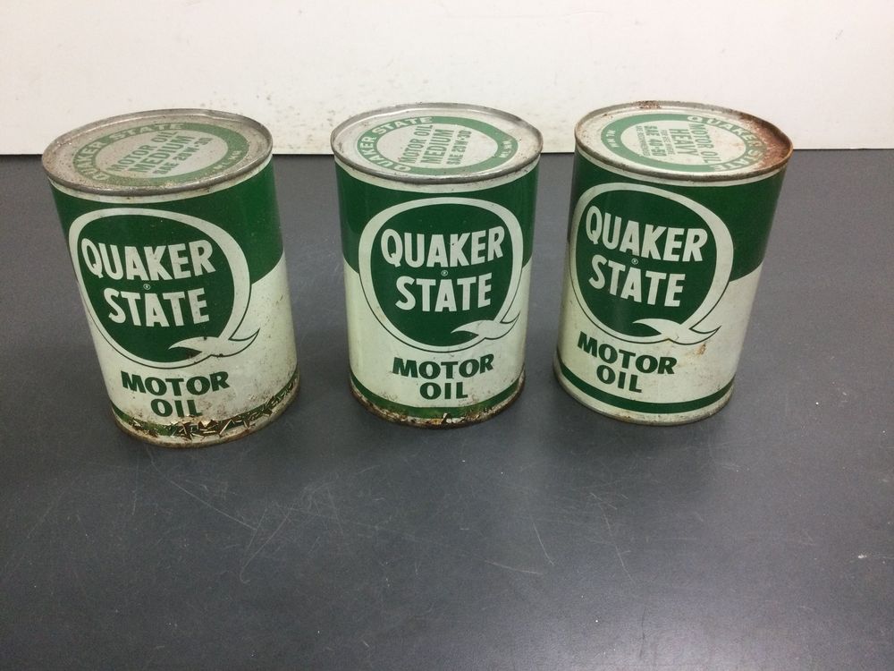 Dosen Vintage Quaker State Motor Oil SAE 20W-30 | Kaufen auf Ricardo