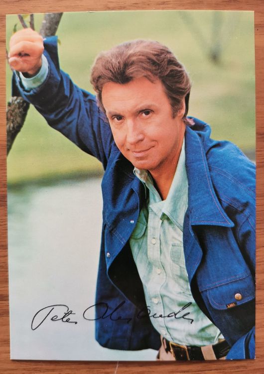 Peter Alexander Original Unterschrift (Gebraucht) in Moosseedorf für ...