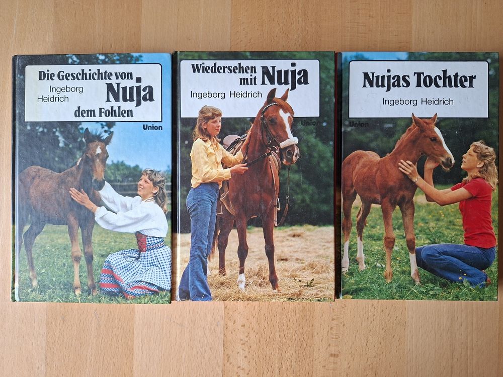Nuja Pferde Bücher - Ingeborg Heidrich - Band 1-3 (Gebraucht) in Fehraltorf für CHF 9 – mit ...