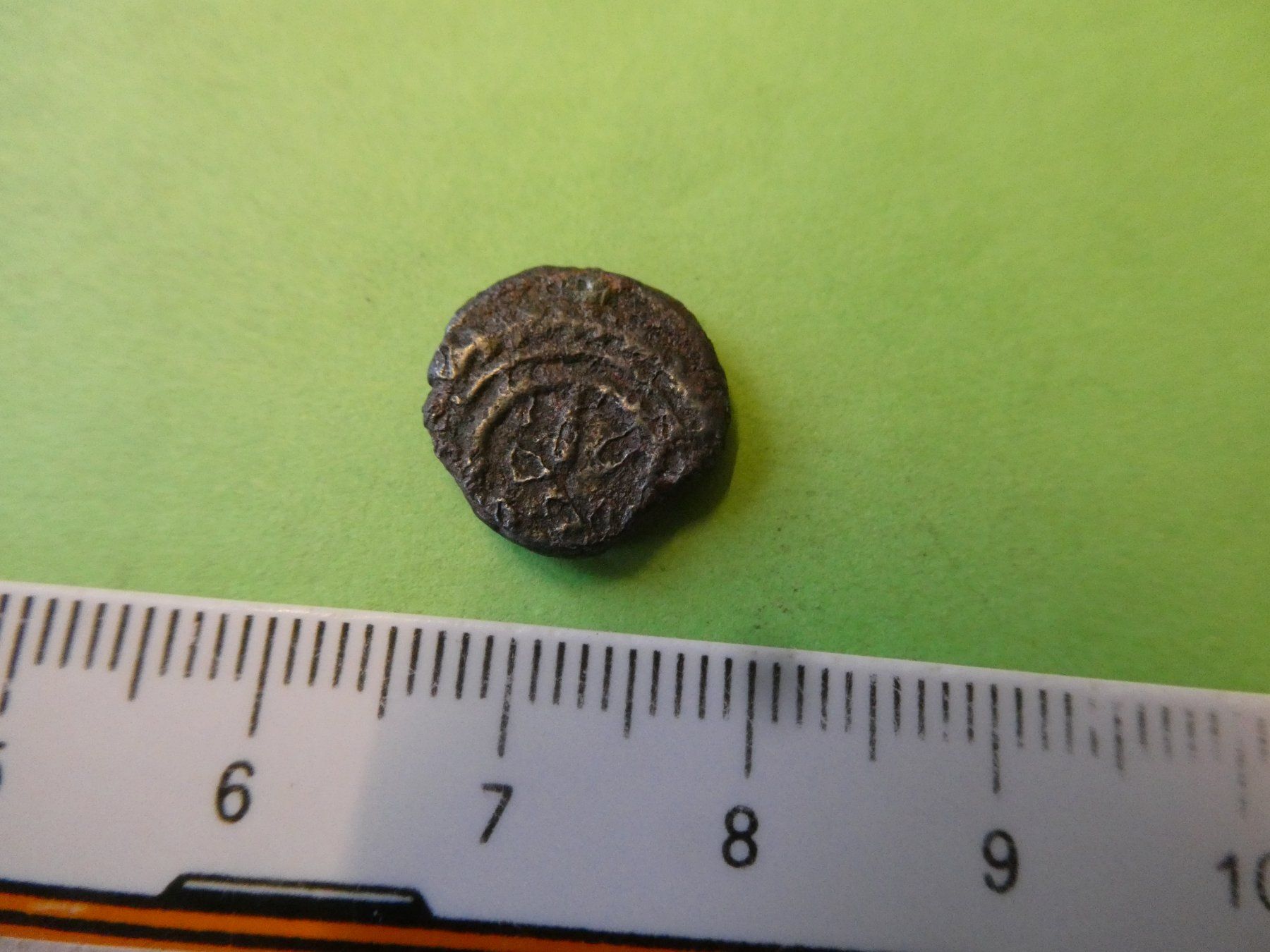 uralte mir unbekannte Bronzemünze, 2.20 g 14 mm (Gebraucht) in ...