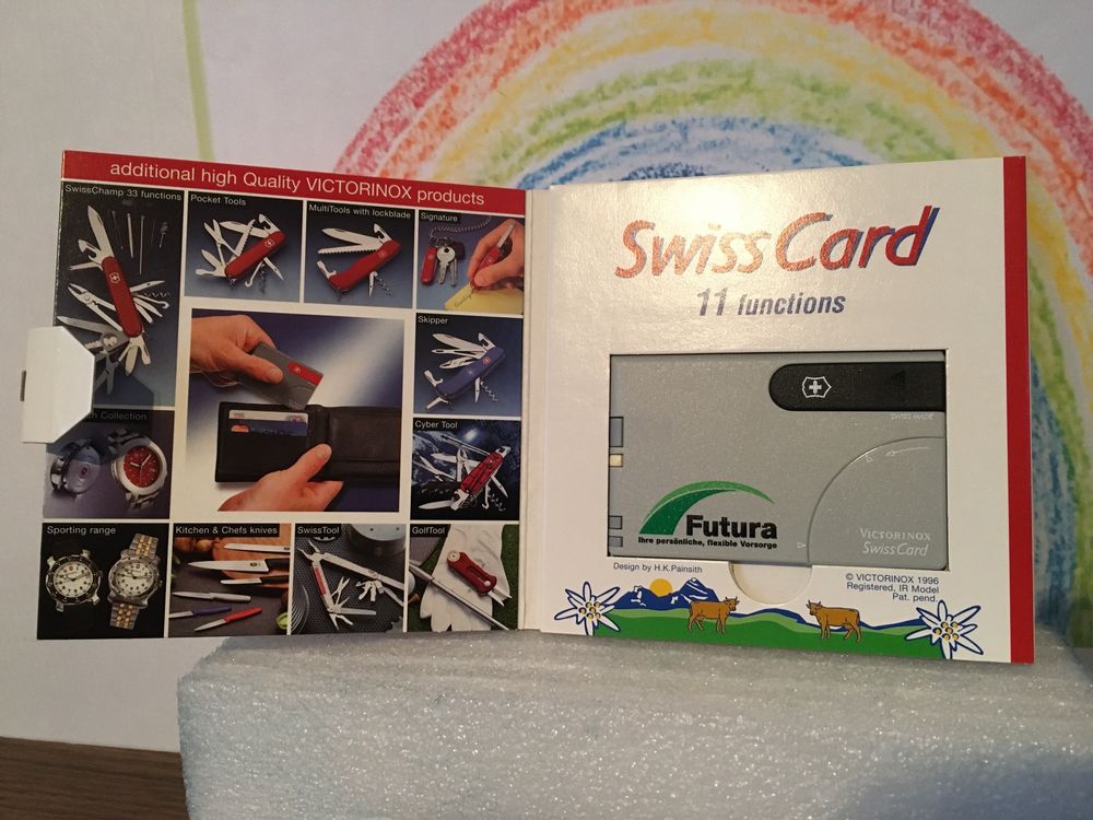 VICTORINOX - Swiss Card - Futura - NEU! (Neu und originalverpackt) in ...