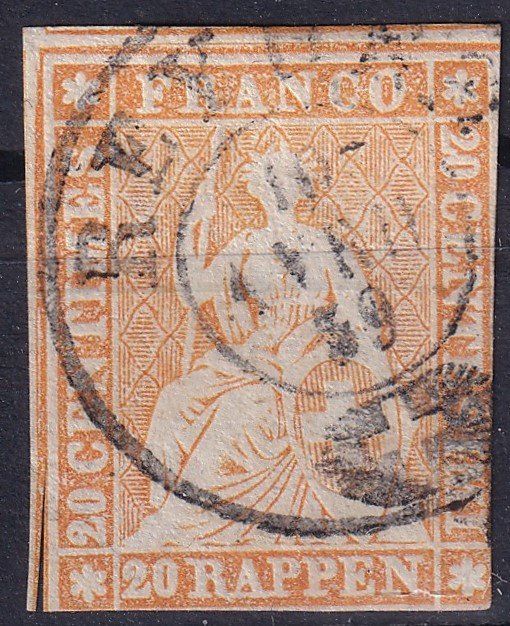 Strubel 25 mit Zweikreisstempel, sauber! (Gebraucht) in Samnaun-Compatsch für CHF 9 – mit ...