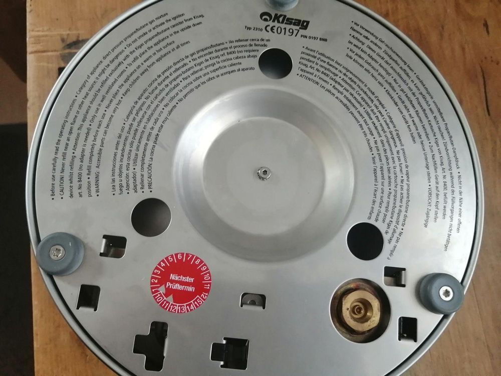 Kisag Powerfire Tischkocher inkl. Koffer (Gebraucht) in Nunningen für CHF 99 – mit Lieferung auf ...