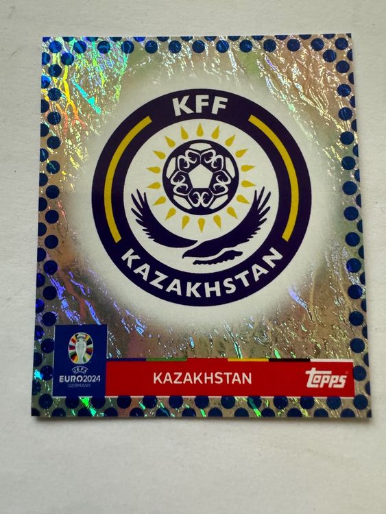 TOPPS EM 2024 / KAZ 1 - WAPPEN - blaue Punkte! (Gebraucht) in Tegerfelden für CHF 7 – mit ...