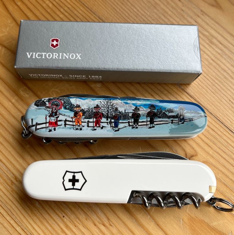 Silvesterchlaus, chläuse, Victorinox, Taschenmesser, Spartan (Neu und originalverpackt) in ...