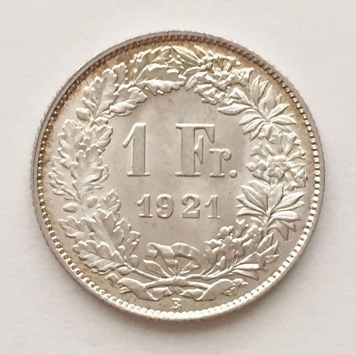 Schweiz 1 Franken 1921 Bern | Kaufen auf Ricardo