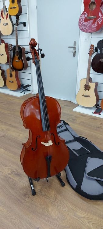 3/4 Cello von hug mod.112 inkl.bag & bogen | Kaufen auf Ricardo
