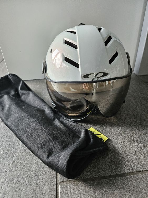 Skihelm CP Camurai Gr. 53-55 mit Visier (Gebraucht) in Basel für CHF 70 – nur Abholung auf ...
