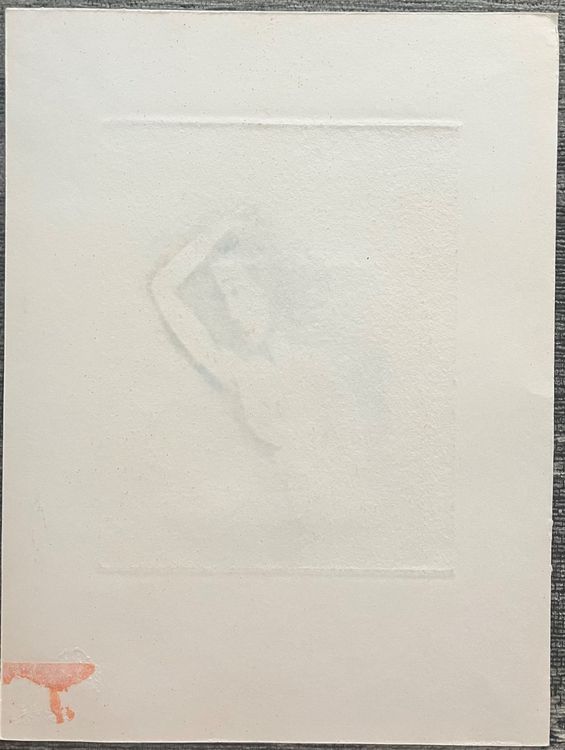 Damen Akt Radierung Unleserlich Signiert | Kaufen auf Ricardo