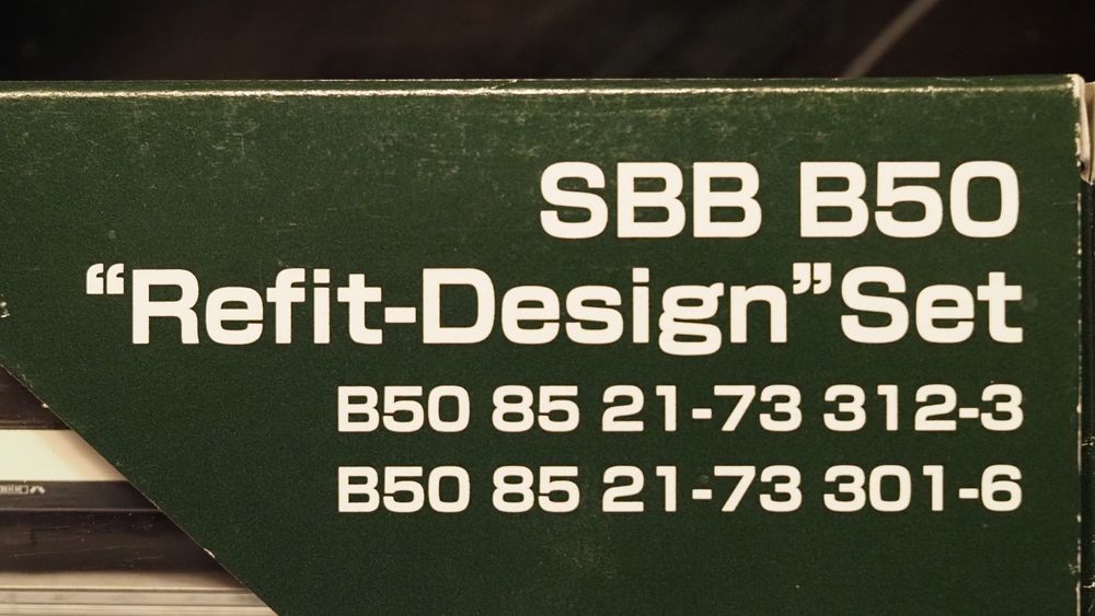KATO "Refit-Design" SBB B50 Set (Neu und originalverpackt) in ...